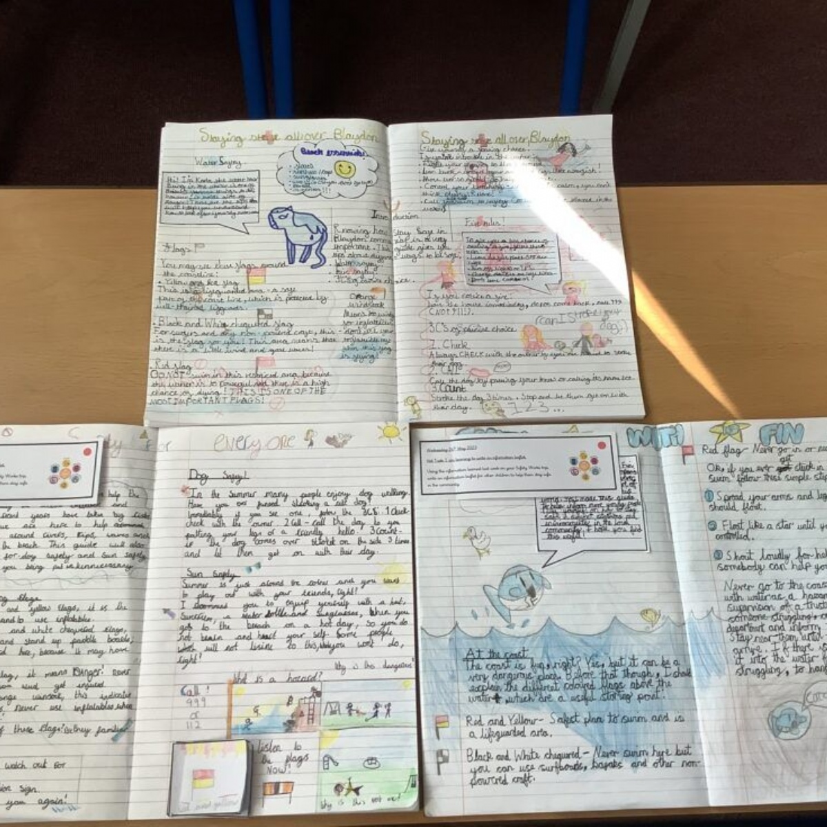 Blaydon West Primary School - Year 6 Safety Information Leaflets