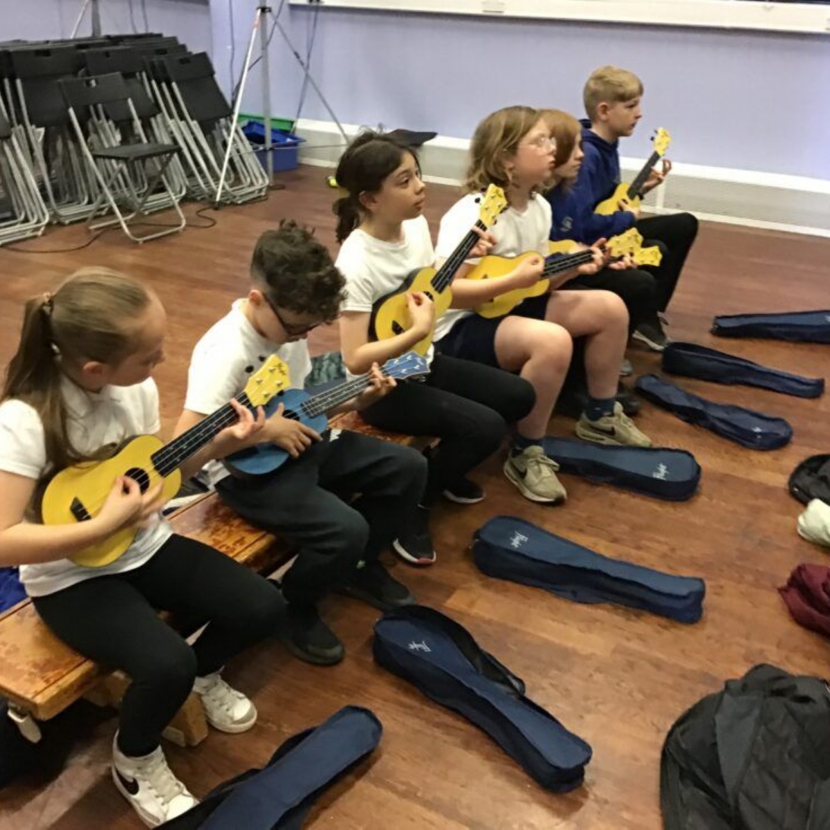Blaydon West Primary School - Developing ukulele skills in Year 5